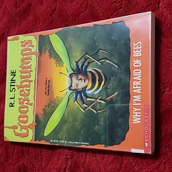 Goosebumps | Other | Goosebumps Book Why Im Afraid Of Bees By Rl Stine ...